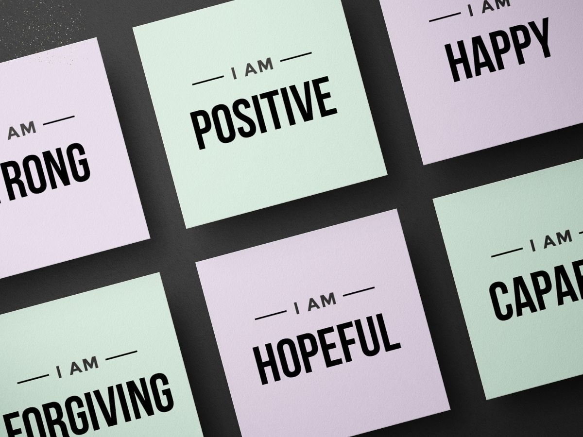 66 printable 'I AM' affirmation cards. Editable in CANVA